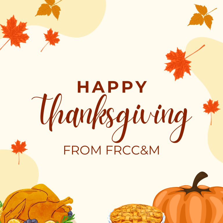 Closed in Observance of Thanksgiving – Four Rivers Cultural Center